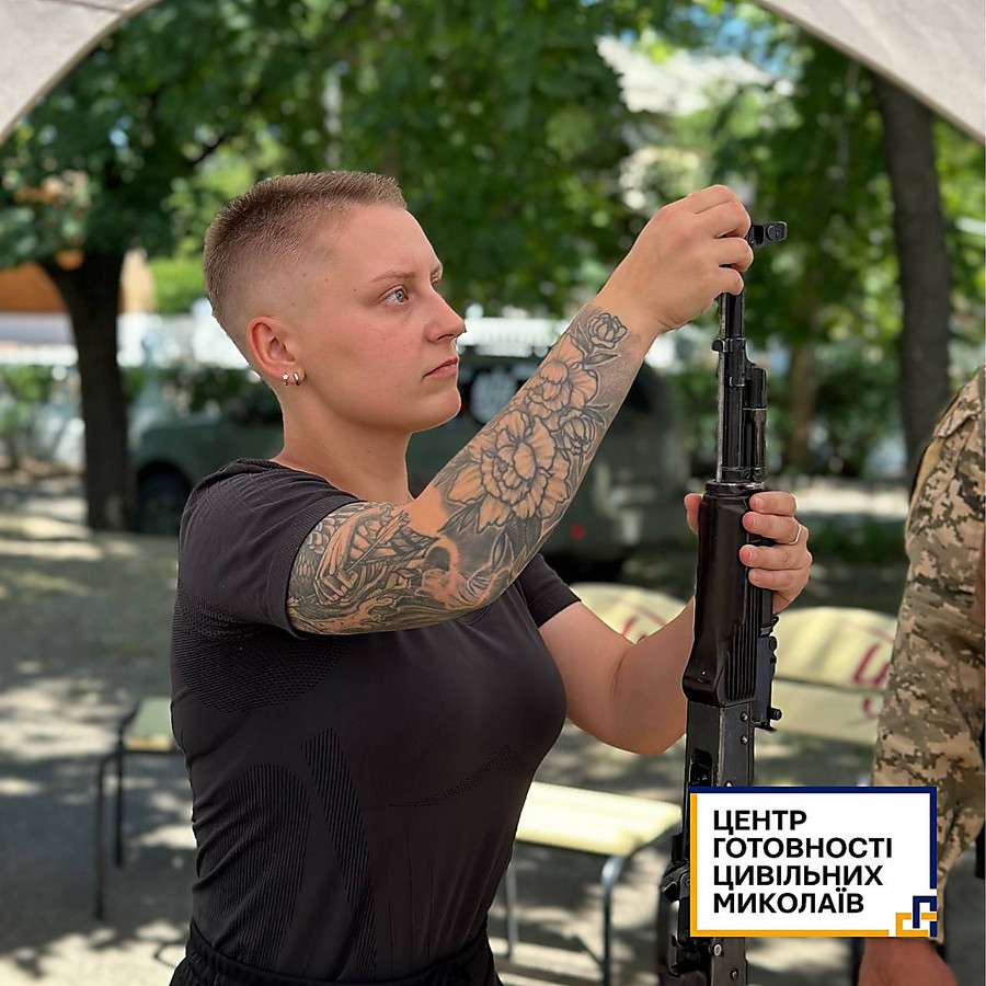 В Николаеве центр готовности гражданских провел тренинг «Стрелковое ...